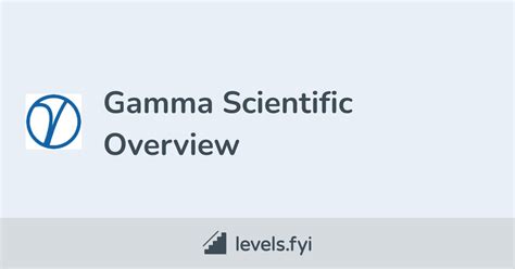 Gamma Scientific Careers Levels Fyi
