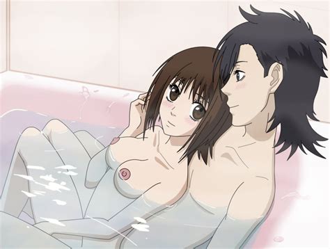 Rule 34 Bathroom Bathtub Blush Female Intimate Laying Back Legs