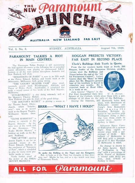 The New Paramount Punch Australia New Zealand Far East Vol 3 No