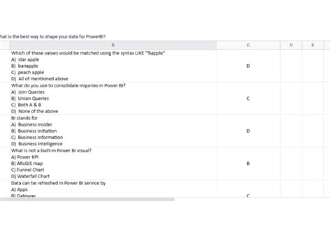 30 Questions Set To Conduct A Power Bi And Dax Screening Interview Upwork