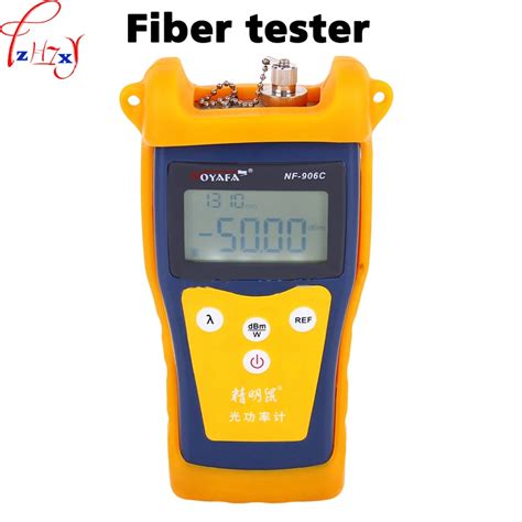 Hand Held Optical Fiber Tester NF 906C LCD Display English Optical