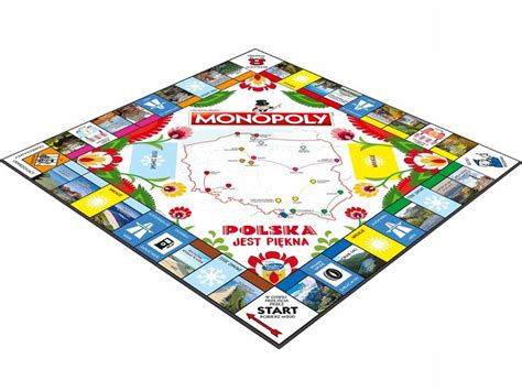 Gra MONOPOLY POLSKA JEST PIĘKNA Edycja Polska ERLI pl