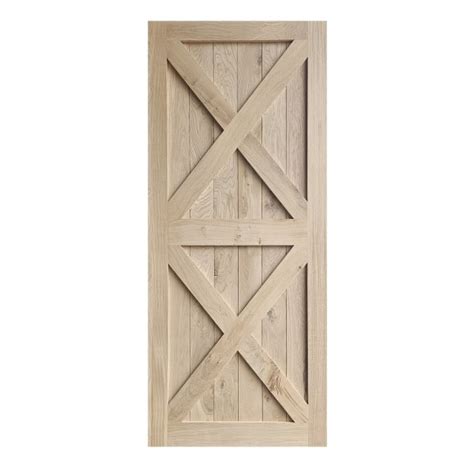 Solid Oak Frame Ledge And Brace Door Custom Made Up To 2100mm