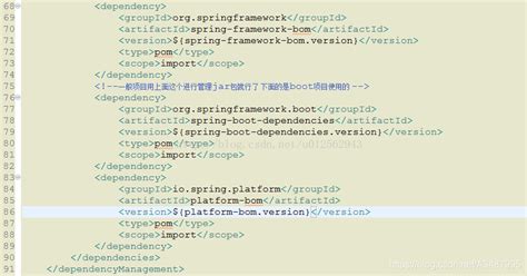 Spring Framework Bom解决spring的不同模块依赖版本不同问题springboot323 Spring Framework Bom Csdn博客