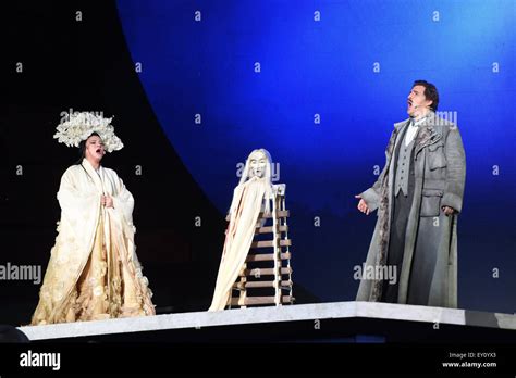 Bregenz Austria 17th July 2015 Italian Tenor Riccardo Massi Plays