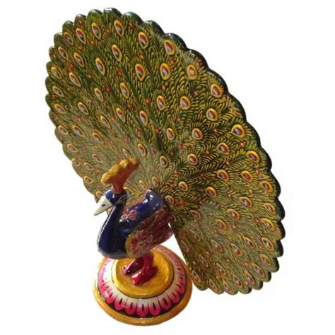 Multicolor Shrinath Art Gallery Meena Peacock For Decoration At Rs 35
