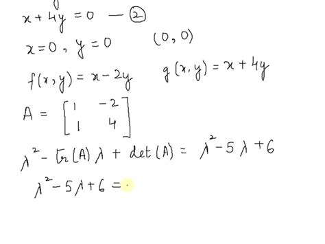 Solved 4 For The Following Problem Find The Critical Points And