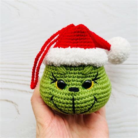 The Green Amigurumi PDF PATTERN Christmas Decor Crochet Pattern Christmas Crochet PATTERN