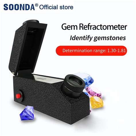 Gem Refractometer Gem Instrument Gem Tool Professional Gemstone