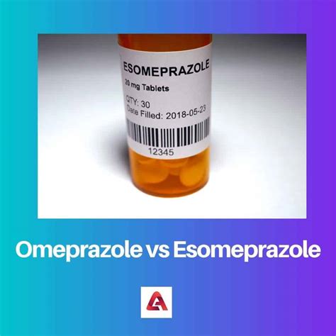 Omeprazol Vs Esomeprazol Diferença E Comparação