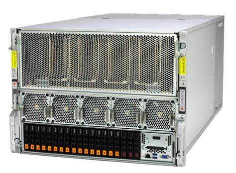Supermicro SYS 821GE TNHR HGX H100 SXM5 8 GPU Xeon Server Dihuni