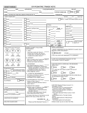 Nurse Phone Triage Form 10 Triage Nurse Resume Samples And Templates