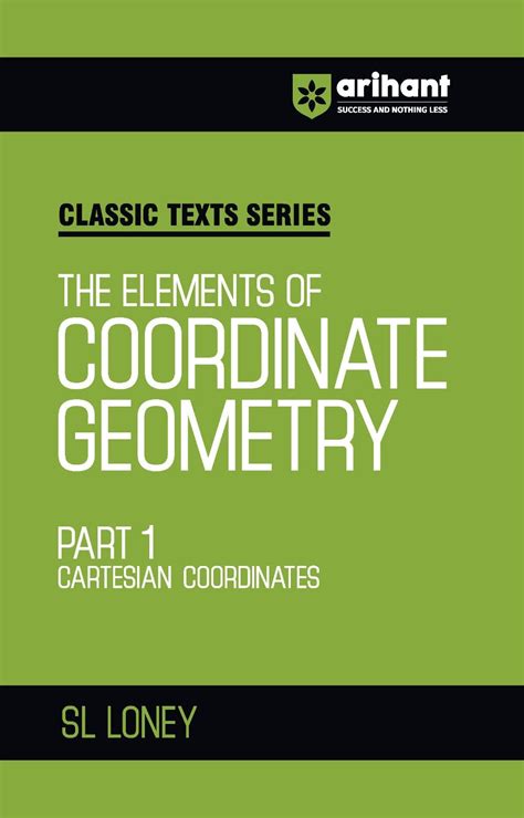 Classic Texts Series The Elements Of Coordinate Geometry Part 1 Car Onetouch Book