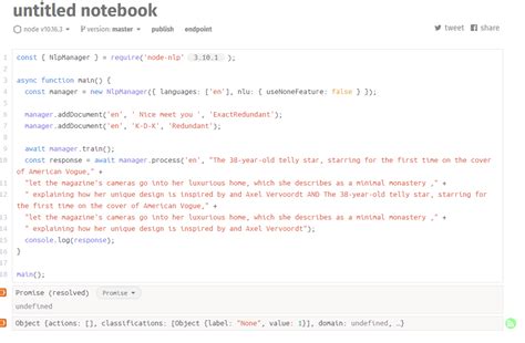 Errors In Intent Recognition Issue 306 Axa Group Nlp Js GitHub