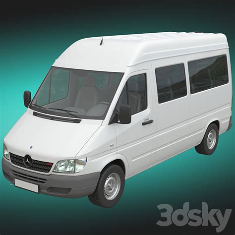 Mercedes Benz Sprinter Classic 3d Model 3dsky Decor Helper