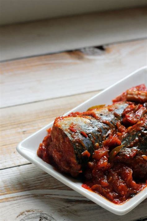 Sarden Or Sardencis Spicy Indonesian Mackerel Dish Served In Rich Red