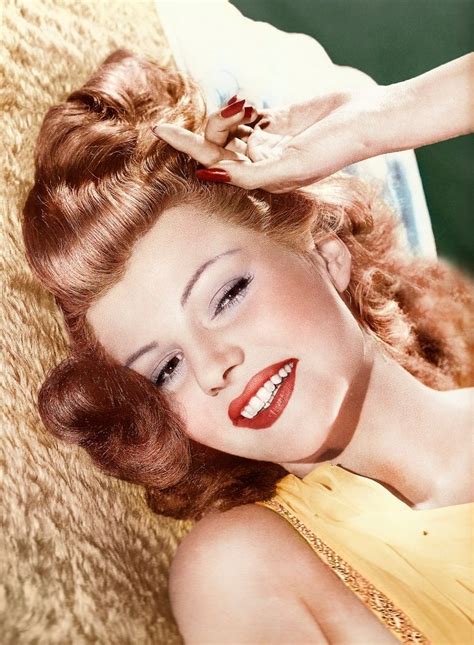 Rita Hayworth Rita Hayworth Makeup Rita Hayworth Hair Color Rita