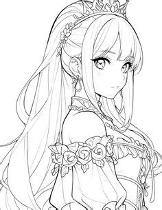 Anime Drawing Without Color