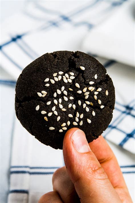 Chewy Black Tahini Cookies — Zestful Kitchen