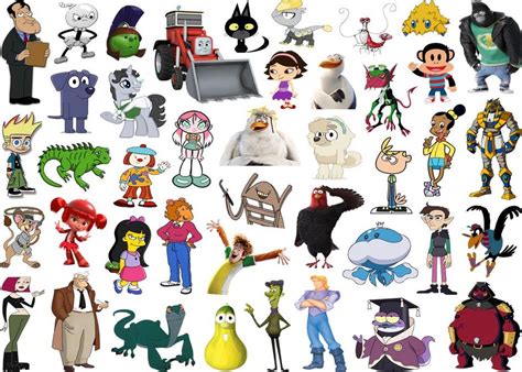 Click The J Cartoon Characters V Quiz By Ddd62291
