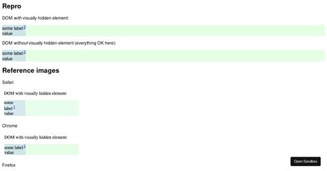 Webkit Element Sizing Bug Codesandbox