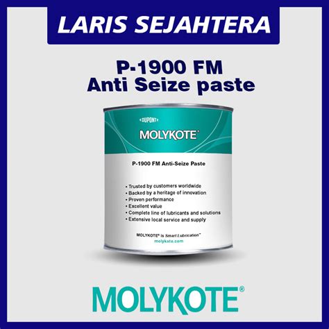 Jual Pasta Anti Seize Molykote P 1900 Fm Harga Murah Laris Sejahtera