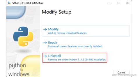 python 3 11 3在windows 11下的简易安装教程 python3 11 3安装教程 csdn博客