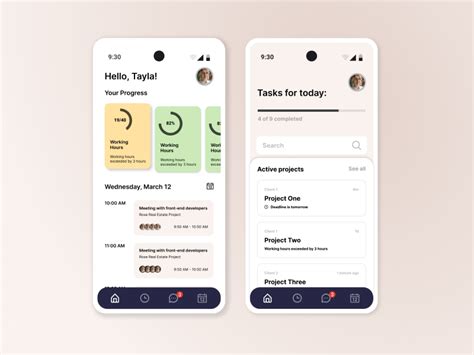 Task Management App By Tayla Mor Avi On Dribbble
