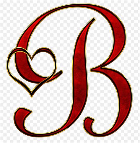 Valentine Capital Letter B Png Transparent With Clear Background Id Toppng