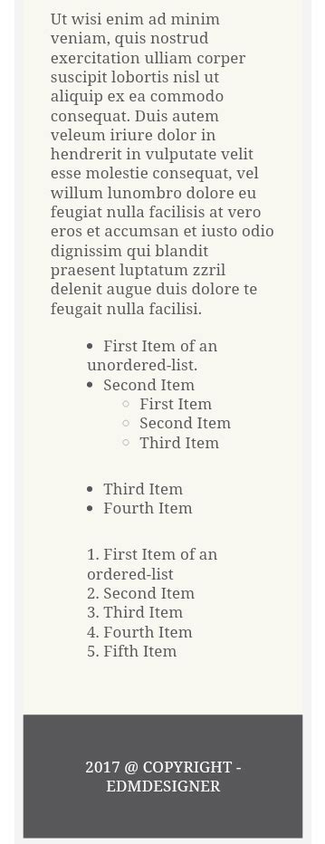 Typography In Modern Html Emails