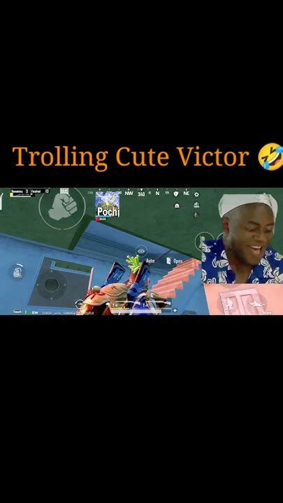 Pubgmobile Trolling Cute Victor With Shotgun🤣🤣🥵🤣wait Till End 🤣🤣