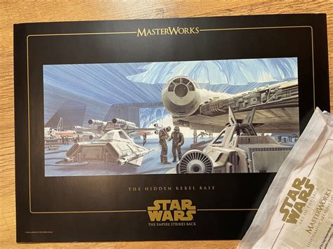 Star Wars Ralph Mcquarrie Concept Art Print Millennium Falcon