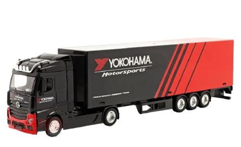 Bburago 1 43 Street Fire Haulers Trailer With Container