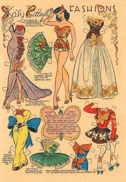 Katy Keene Paper Dolls Paper Dolls Printable Vintage Paper Dolls