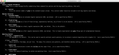 Data Coding Command Line Bash Best Practice Man Grep Data36