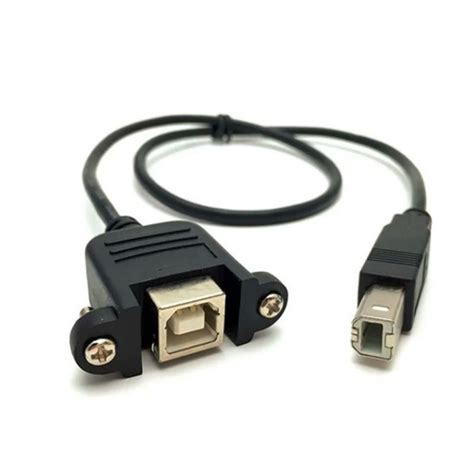 Usb B To B Male Female Extension Cable Buy Online At Low Price In India Electronicscomp Com