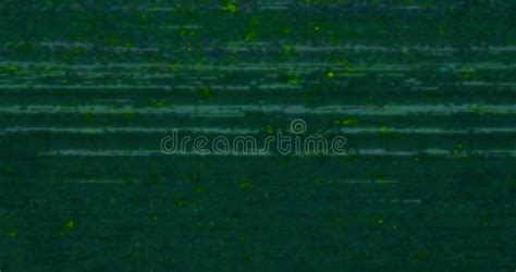 Multicolor Green Vhs Glitch Noise Background Realistic Flickering