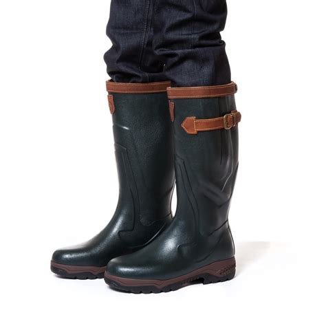 Bottes De Chasse Aigle Parcours Troph E Bottes Caoutchouc De Chasse Made In Chasse