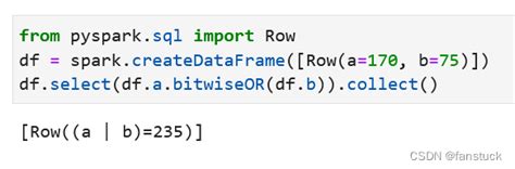 Pyspark数据分析基础核心数据类row和column原理及常用操作一文详解pyspark Row Csdn博客