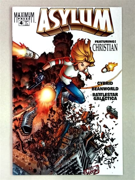Asylum 1995 Maximum 4 Hobbies And Toys Books And Magazines Comics