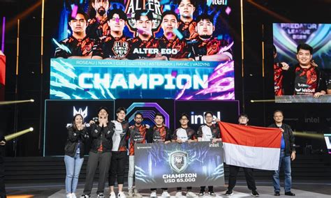 Tim Alter Ego Dan Myth Avenue Gaming Juara Apac Predator League 2025