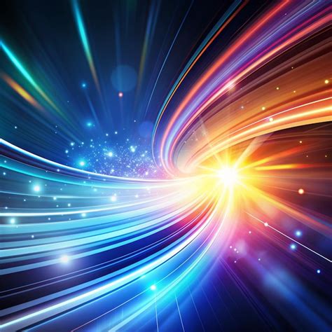 Modern Abstract Highspeed Light Effect Abstract Background With Curved