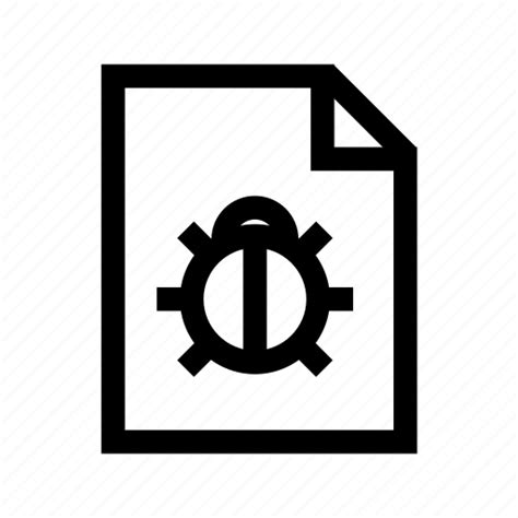 Bugs Computer Document Infection Virus Icon Download On Iconfinder