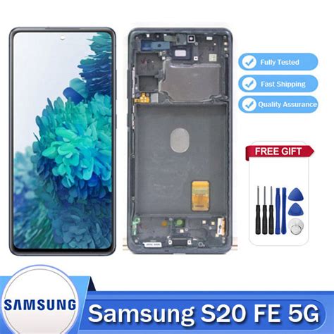 ต้นฉบับ65 อะโมลสำหรับ Samsung Galaxy S20 Fe Sm G780ดิสเพลย์ S20ไลท์