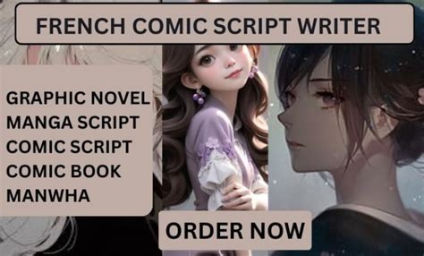 Be Your French Comic Scriptwriter Graphic Novel Action Adventure And