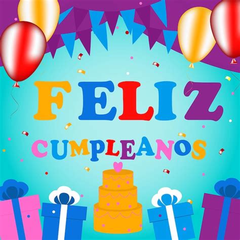 Herzlichen Glückwunsch zum Geburtstag auf Spanisch Feliz Cumpleanos