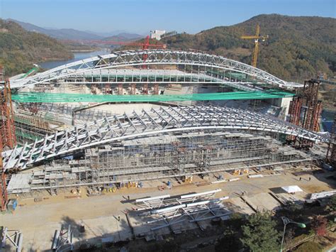우리나라에서 가장 큰 실내체육관 청심평화월드센터 준공 현장에 다녀왔습니다 네이버 블로그