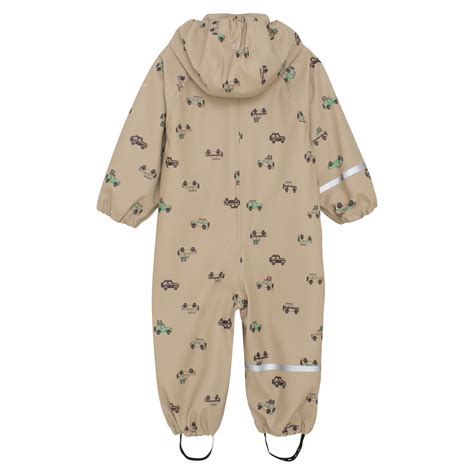 Celavi Børne Regndragt White Pepper Dansk