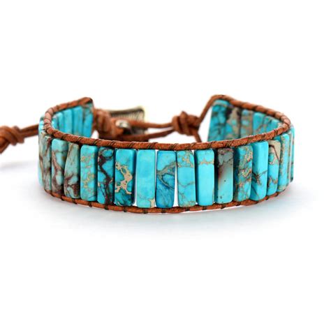 Bracelet bohémien turquoise BIJOUX ZEN BRACELETS