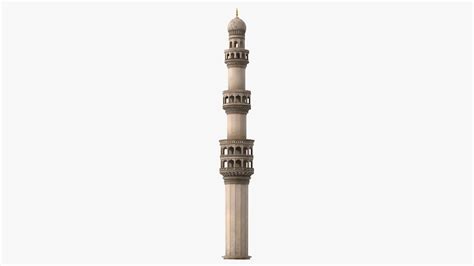 Minaret 3d Model 49 3ds Blend C4d Fbx Max Ma Lxo Obj Free3d